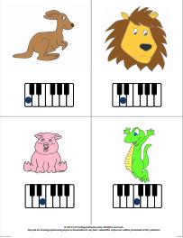 Lesson Plans- Year 1, Foundation Month | My Fun Piano Studio