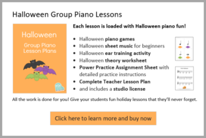 Halloween_group_piano_lesson_plans_games_beginner_sheet_music | My Fun ...